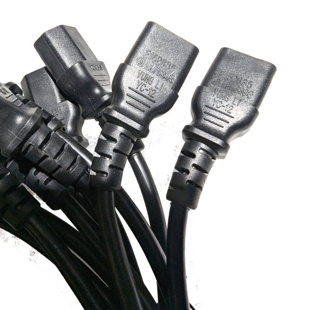 Yung Li I-sheng (Qty 10) AC Computer Power Cable 3-Pin/Prong 6 Ft NEMA ...