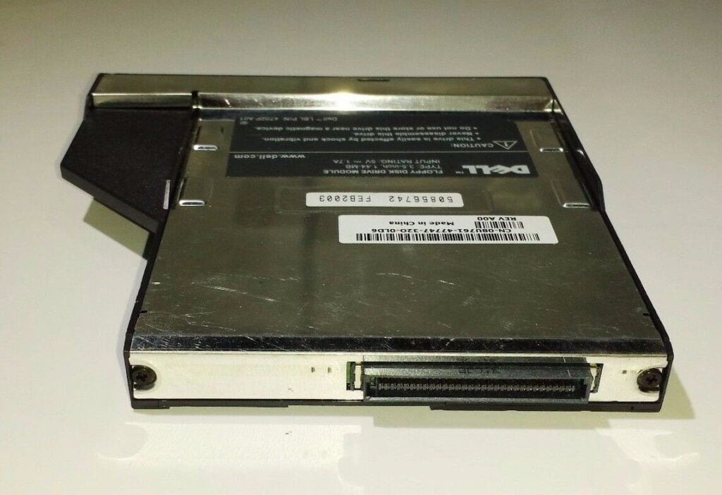 Dell Floppy Disk Module 4702P A01 for CD-DVD Laptop Drive Bay ...