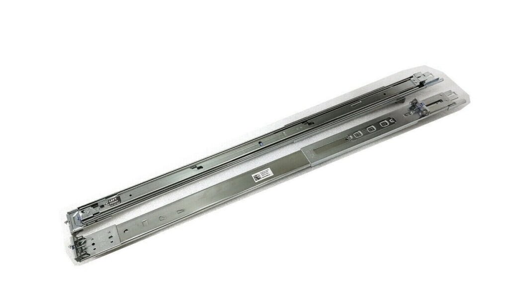 Dell PowerEdge R610 Sliding Ready Rail 1U Rack Mount Rails Kit N915J ...