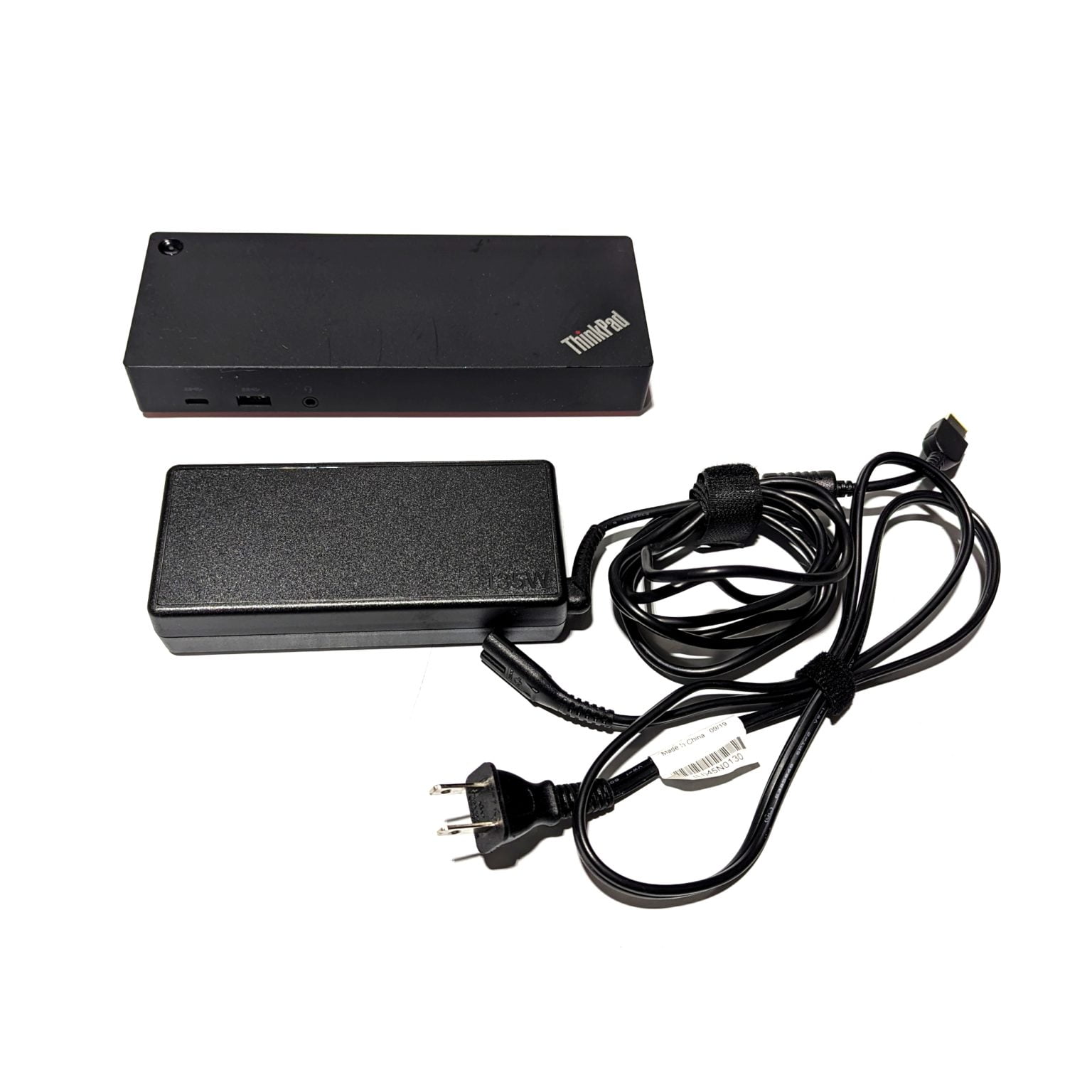 Lenovo ThinkPad USB-C Dock Gen2 w/135W Power Adapter | Adhesive Networks