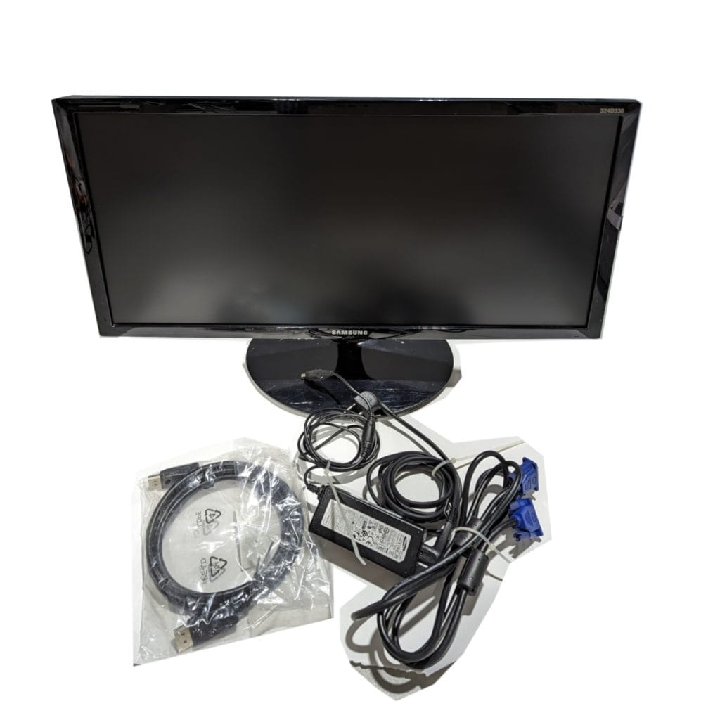 Samsung 330 Series 24″ LED Business Monitor 1920 x 1080 LS24D330HSJ/ZA ...