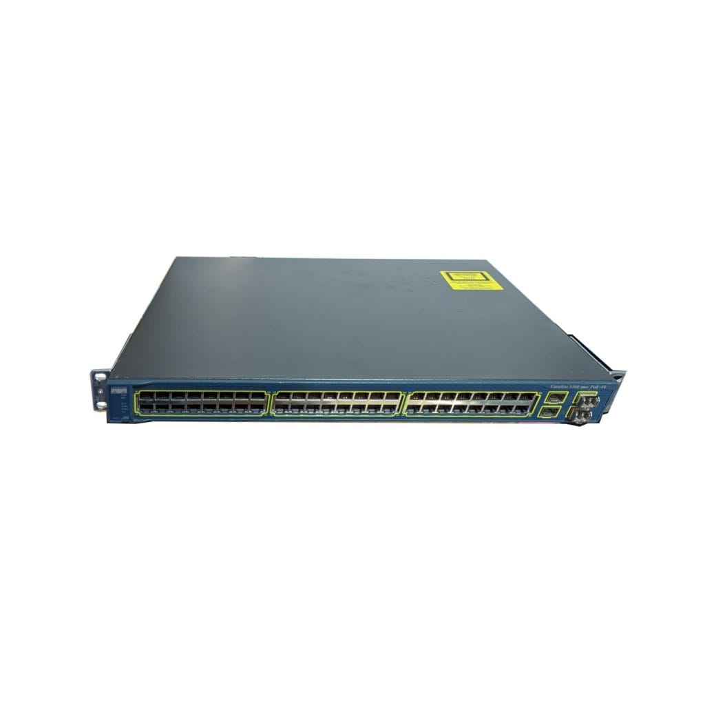 Cisco Catalyst 3560 PoE-48 48-Port Switch WS-C3560-48PS-E | Adhesive ...