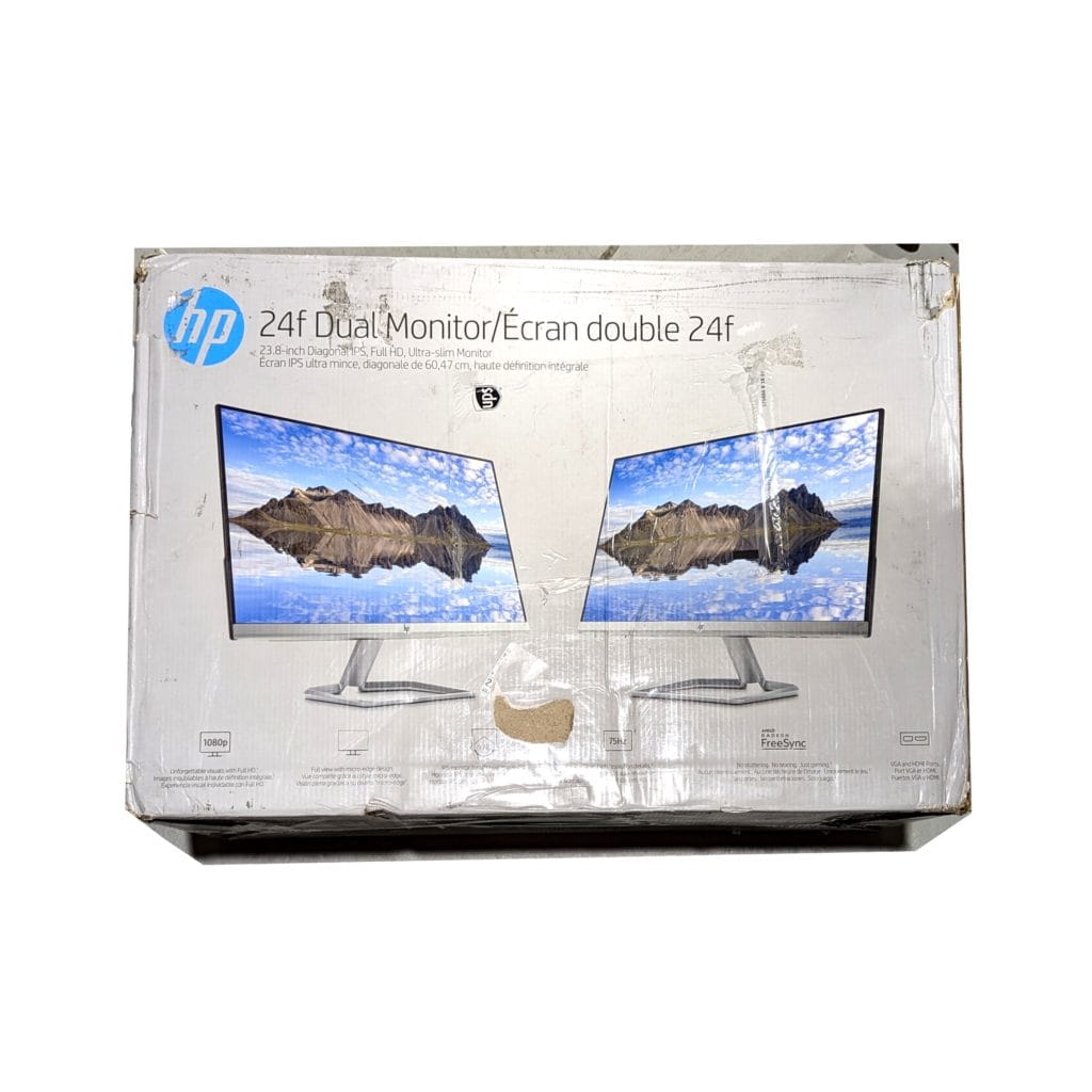 HP 24f Dual Monitor Diagonal IPS Full HD Ultra Slim 1080p 9TH23AA ...