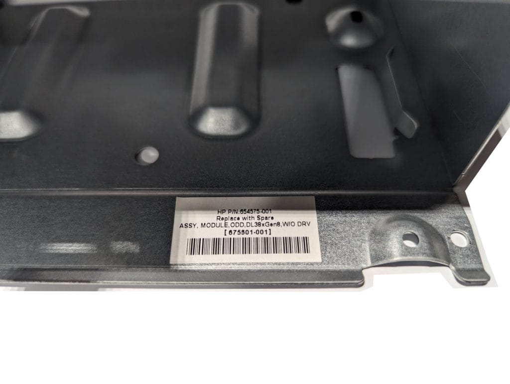 HP Proliant DL380 G8 Gen8 Optical Drive Cage Bay with HP DVD Drive ...
