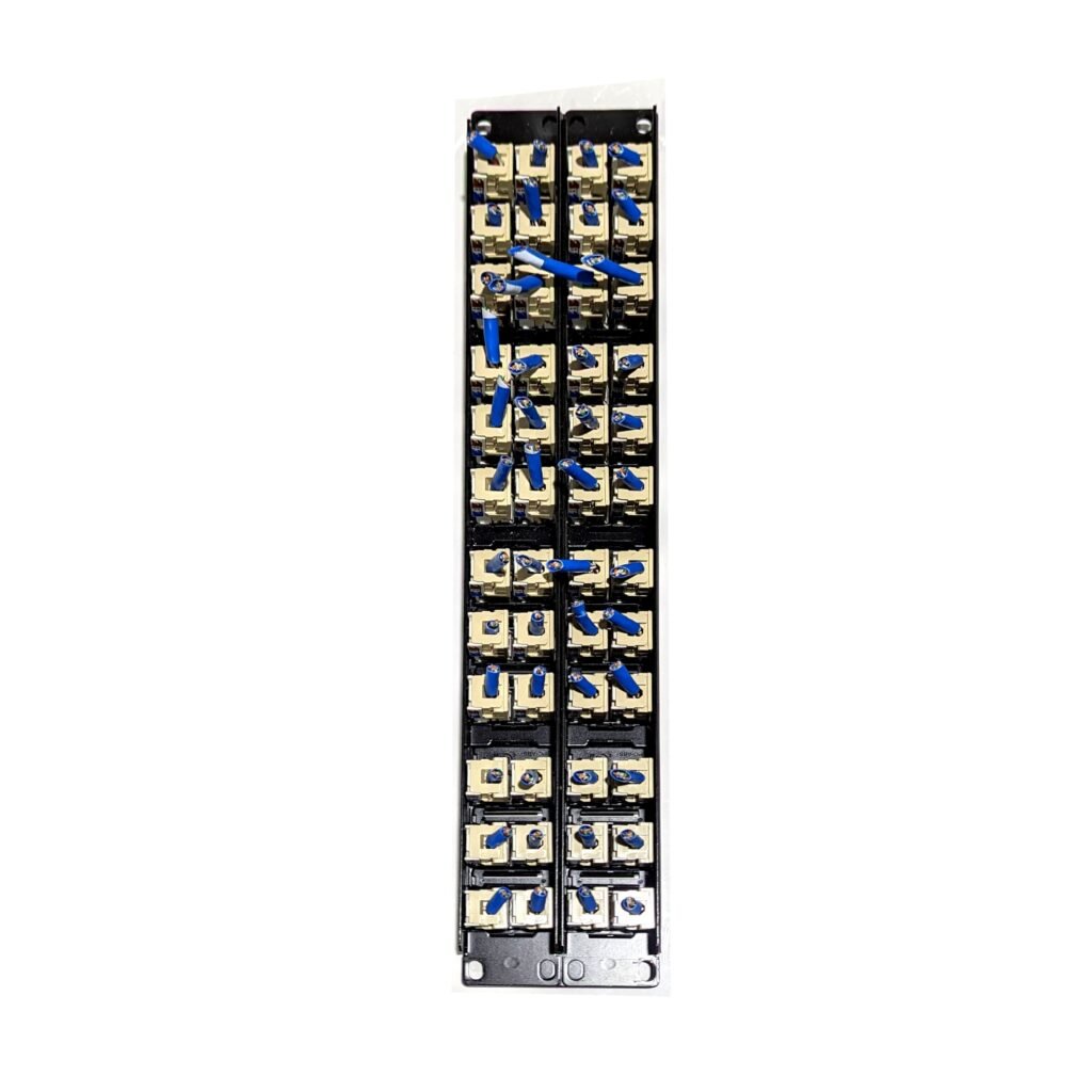CommScope Systimax 48-Port 2U Cat6 Patch Panel M2000-48 UNJ600 (RJ-45 ...