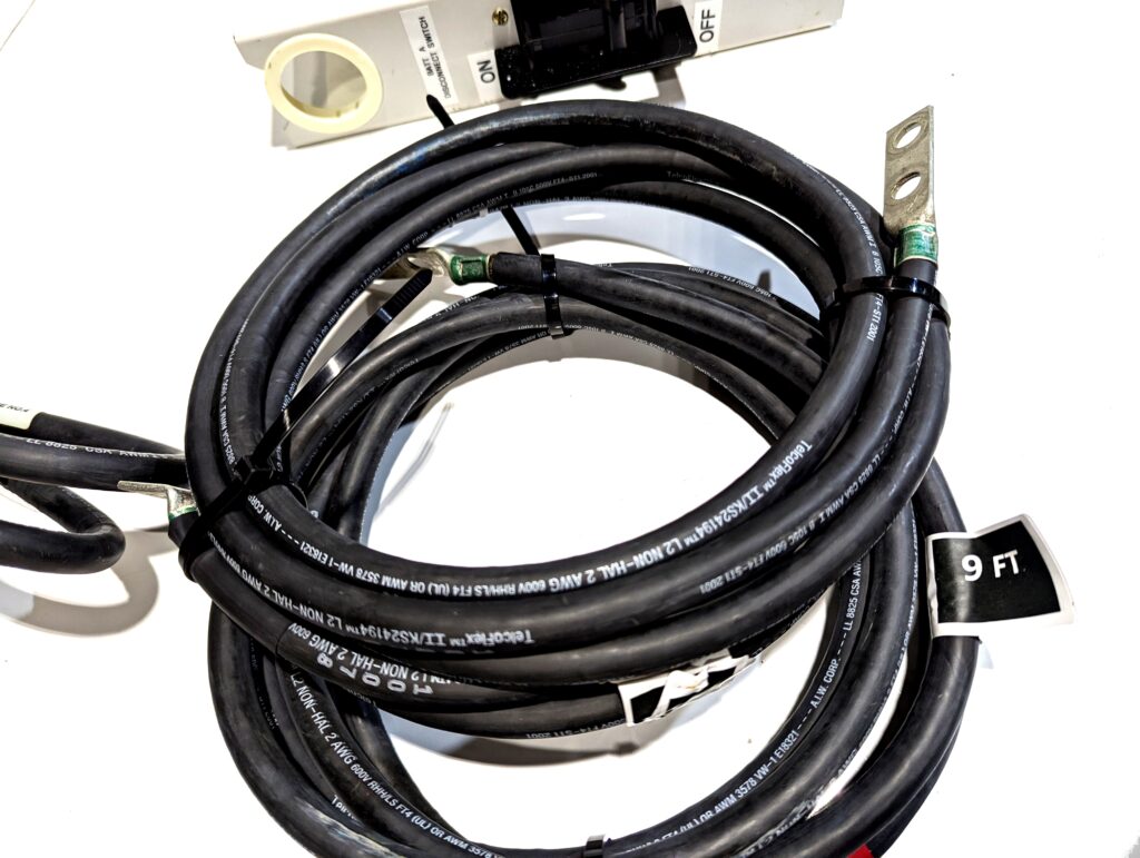 Eaton Heinemann Bypass Breakers & Panels 125V 100A w/ Heavy Duty 2AWG ...