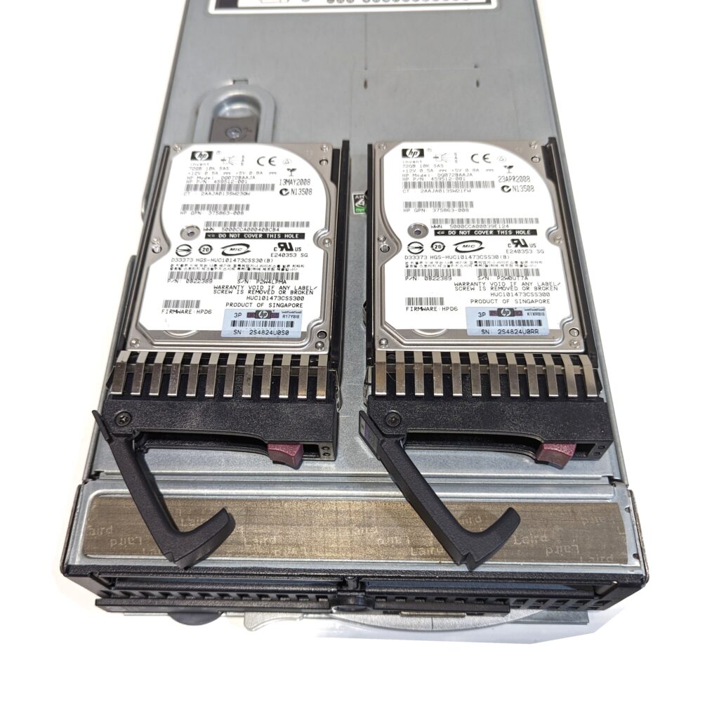 HP ProLiant BL465c Blade Server for C3000 C7000 PN 418201-001 ...