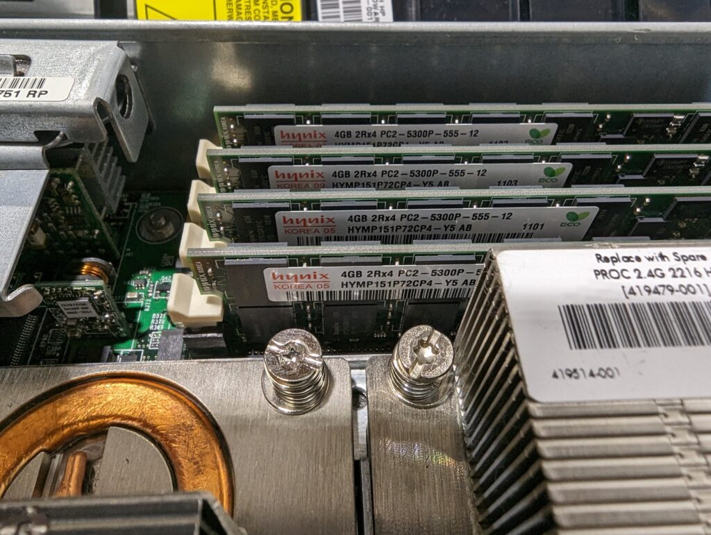 HP ProLiant BL465c Blade Server for C3000 C7000 PN 418201-001 ...