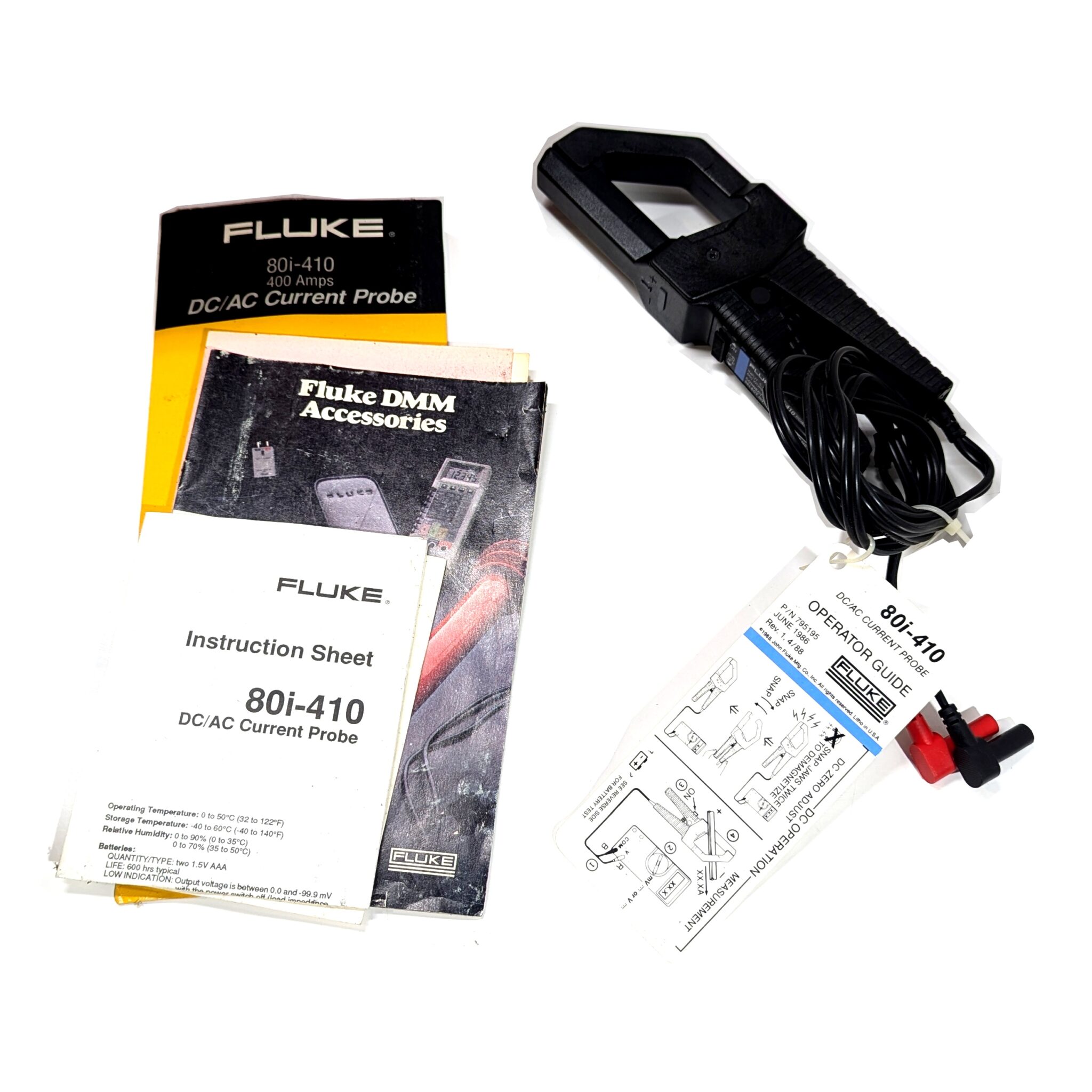 Fluke 80i-410 DC/AC 400 Amps Current Probe | Adhesive Networks