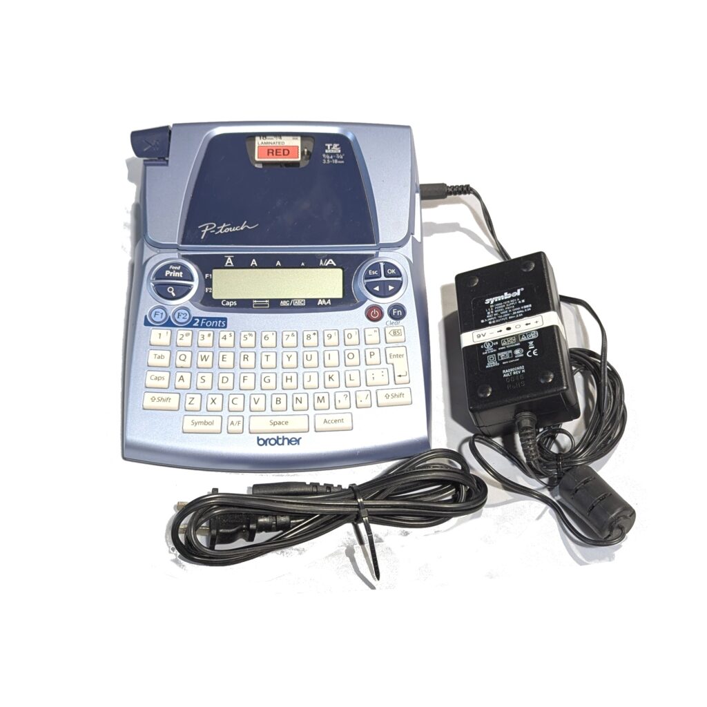 Brother P-Touch PT-1880 Label Maker with Power Adapter | Adhesive Networks