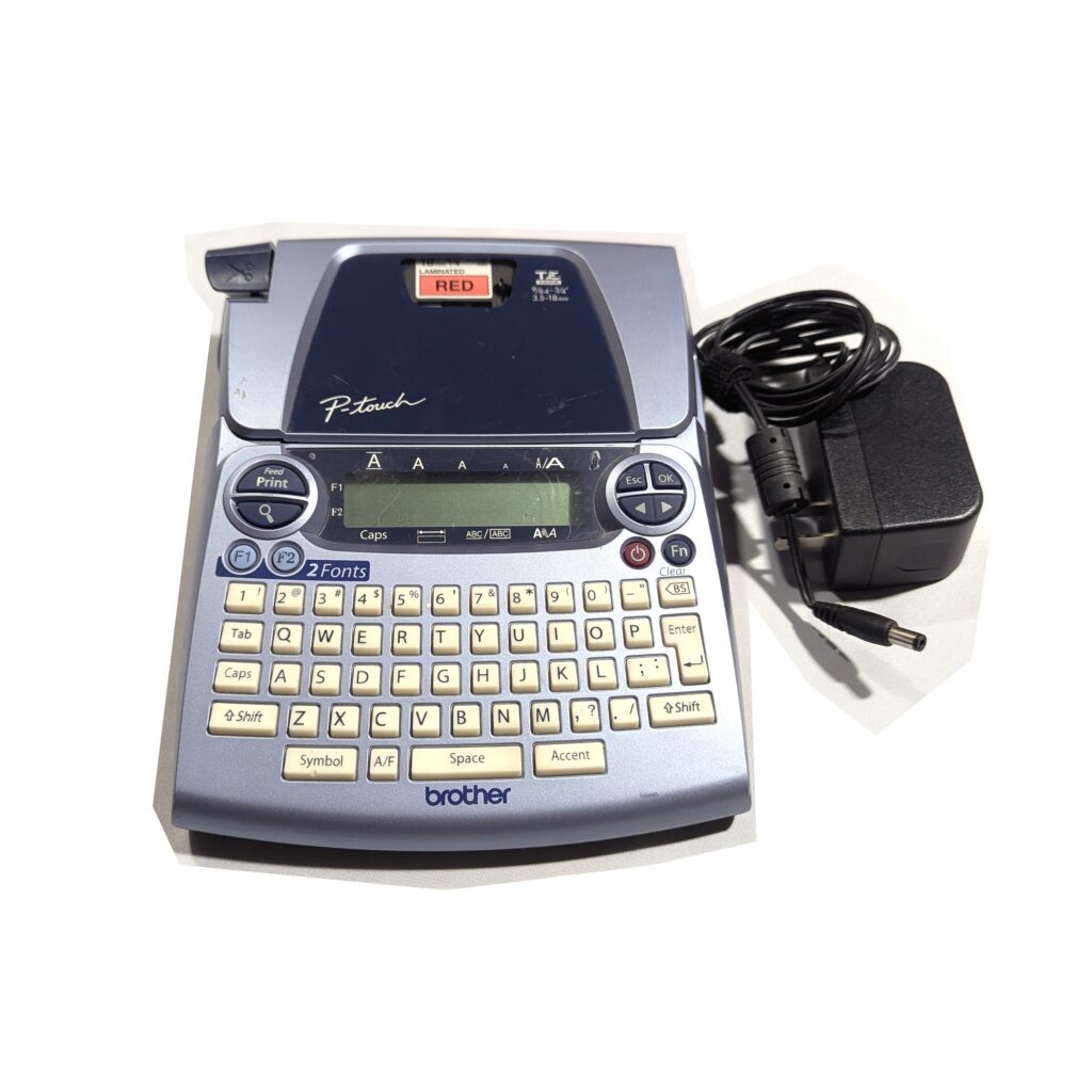 Brother P-Touch PT-1880 Label Maker with Power Adapter | Adhesive Networks