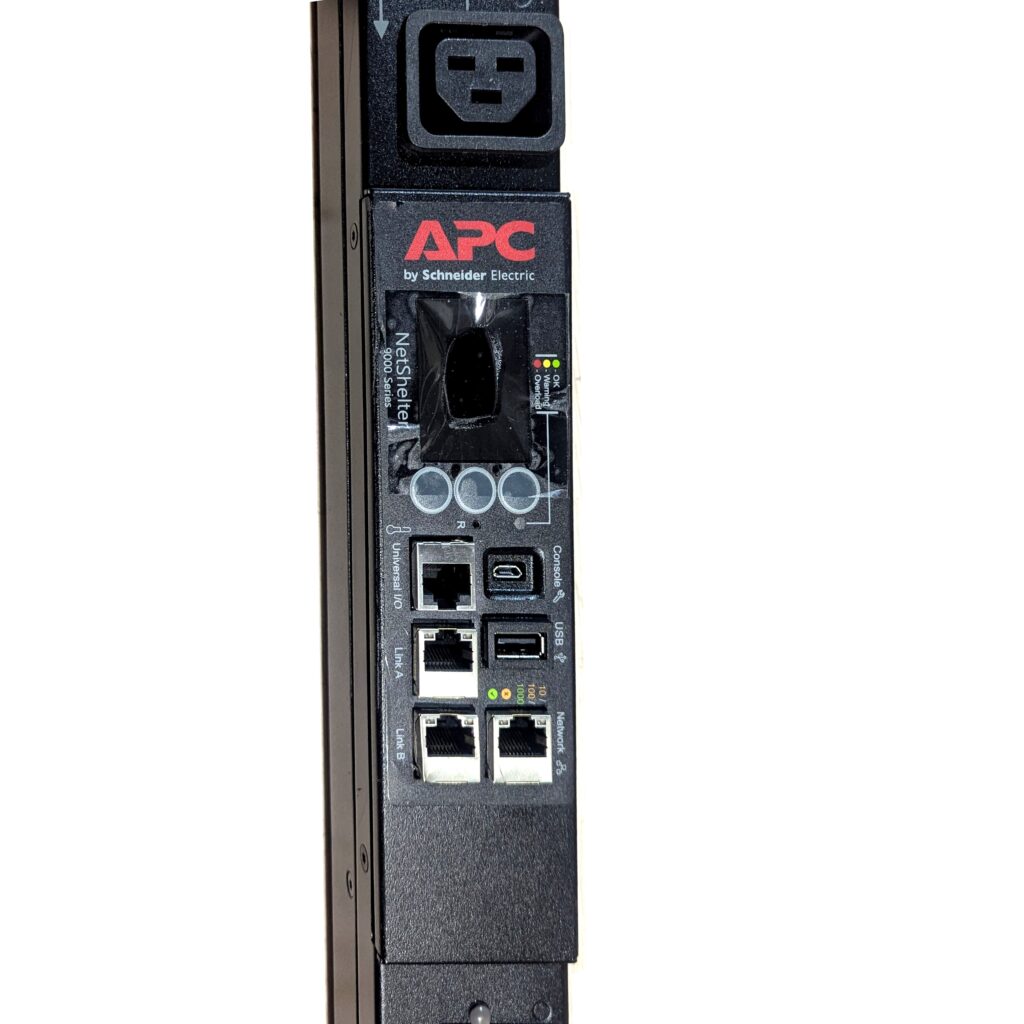 APC APDU9941 Switched Rack 9000 PDU 5kW 208V 30A (21) C13/C15 (3) C19 ...