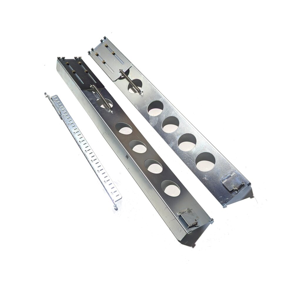 Rack Solutions 2UKIT-109-QR 2U Tool-less Universal Rail 28in Depth with ...