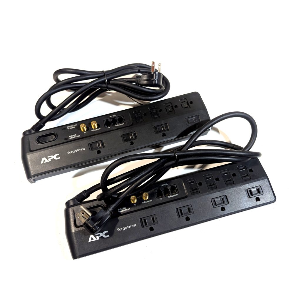 APC P8VT3 (Lot of 2) SurgeArrest 8-Outlet Phone and Coax Protection ...