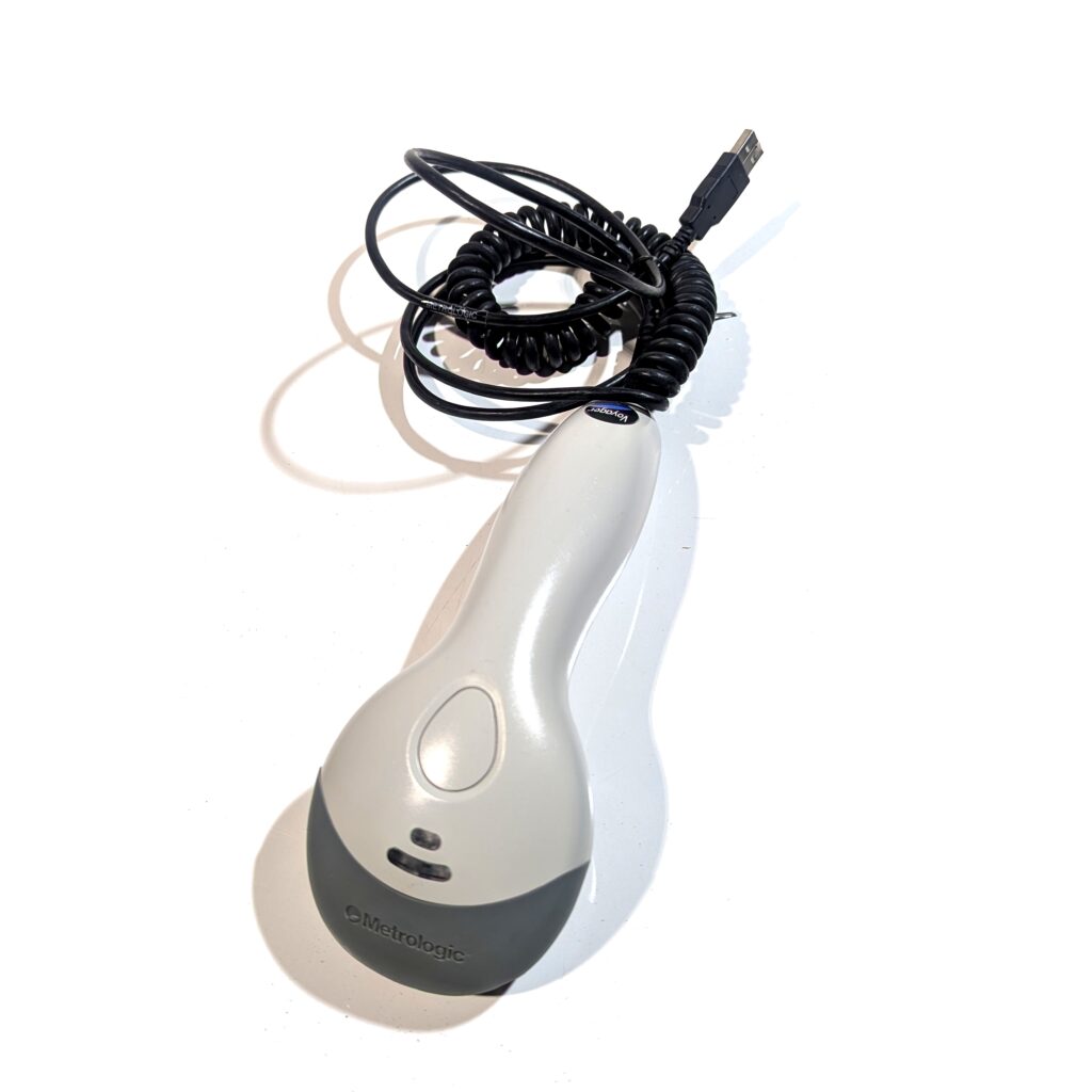Metrologic Voyager MS9520 Handheld USB Barcode Scanner | Adhesive Networks
