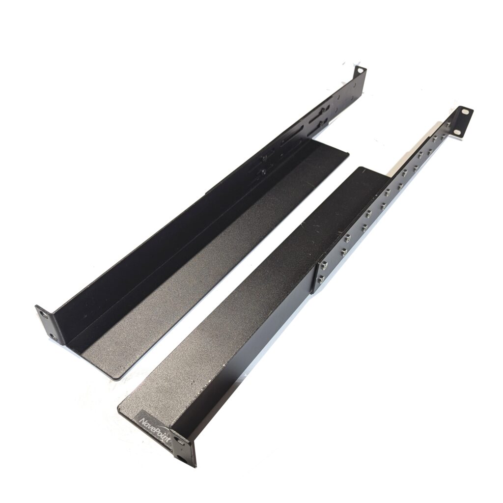 NavePoint 1U Adjustable Rack Mount Server Shelf Rails 00400518 ...