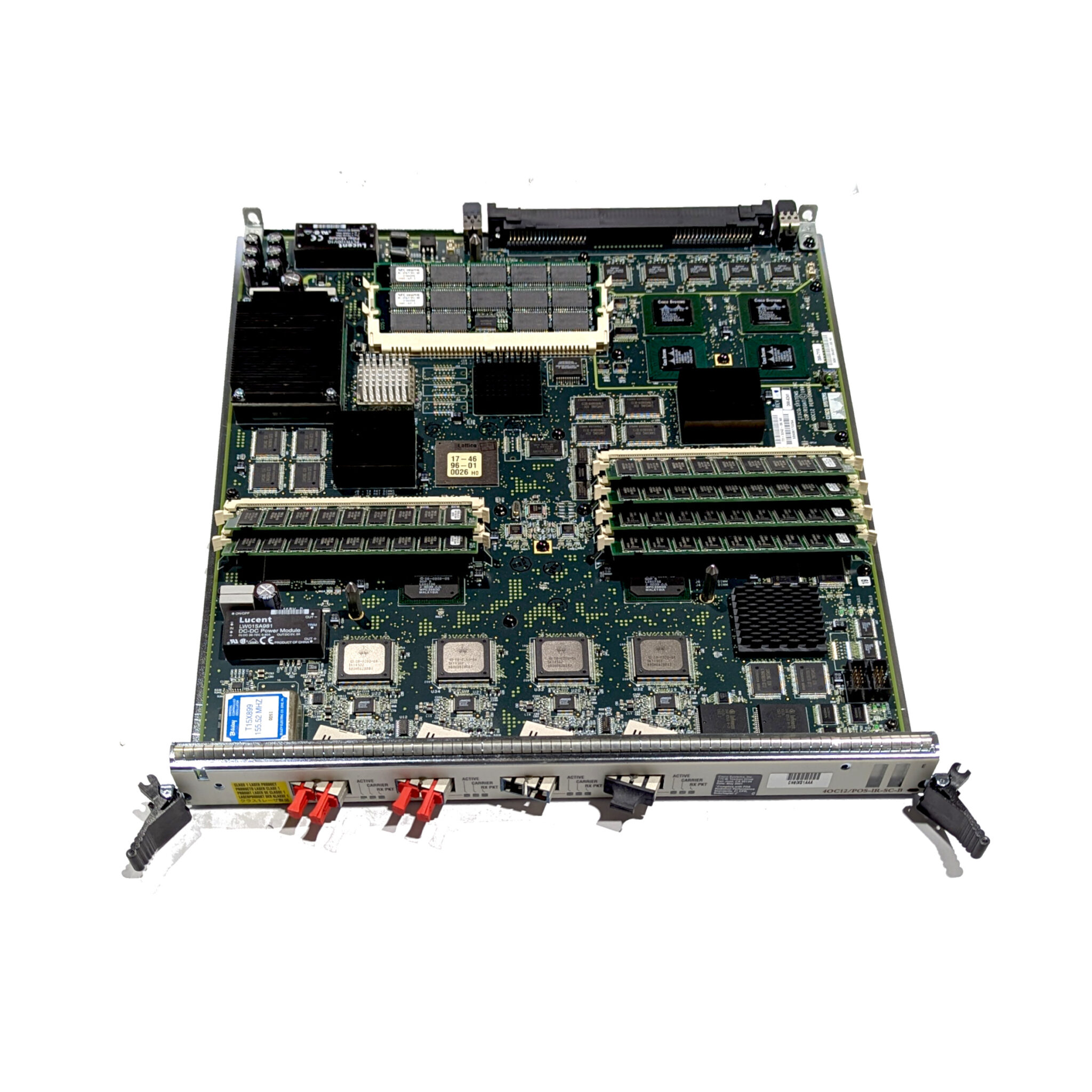 Cisco 4-Port 4OC12/POS-IR-SC-B Line Card for Cisco 12000 Series Routers ...