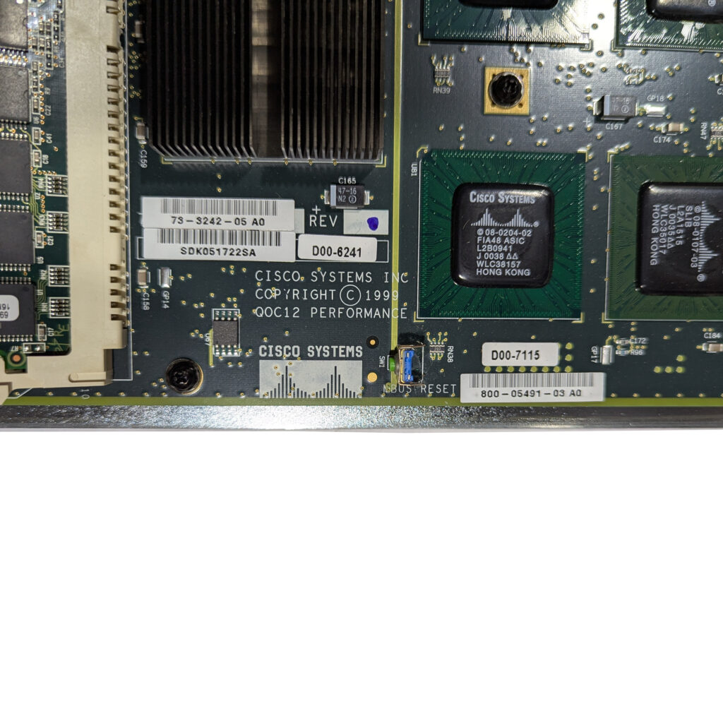 Cisco 4-Port 4OC12/POS-IR-SC-B Line Card for Cisco 12000 Series Routers ...
