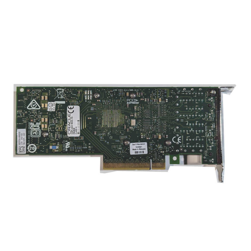 Oracle Quad Port 10GBase-T Low Profile Adapter PCIe3 PN# 8209488 ...