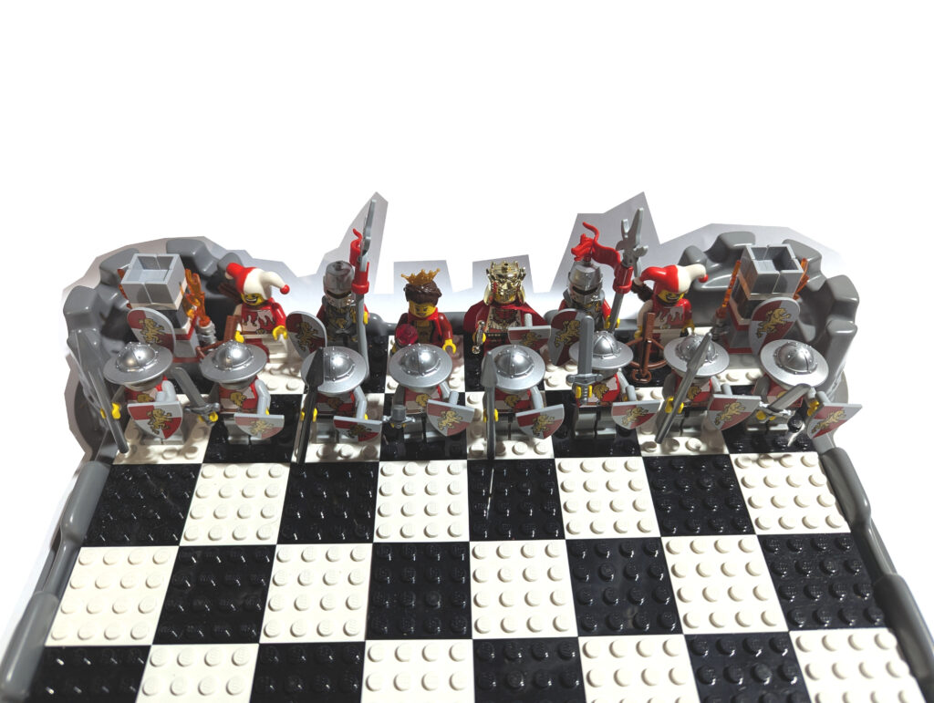 Lego Kingdoms Chess Set (853373) Almost Complete | Adhesive Networks