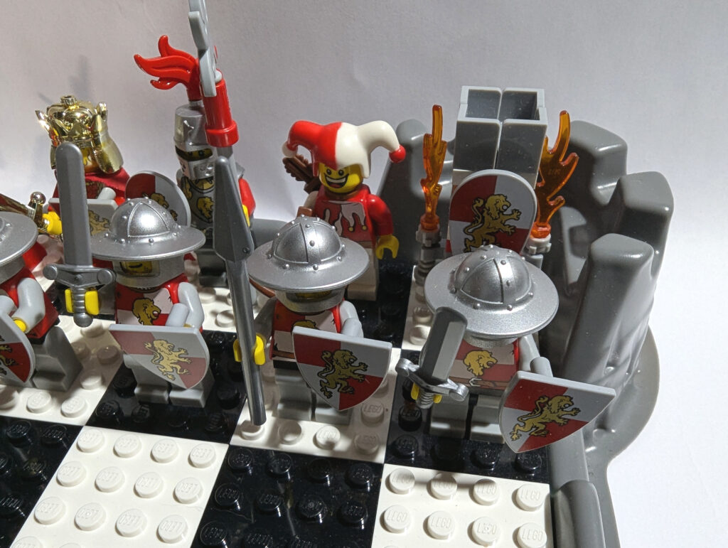 Lego Kingdoms Chess Set (853373) Almost Complete | Adhesive Networks