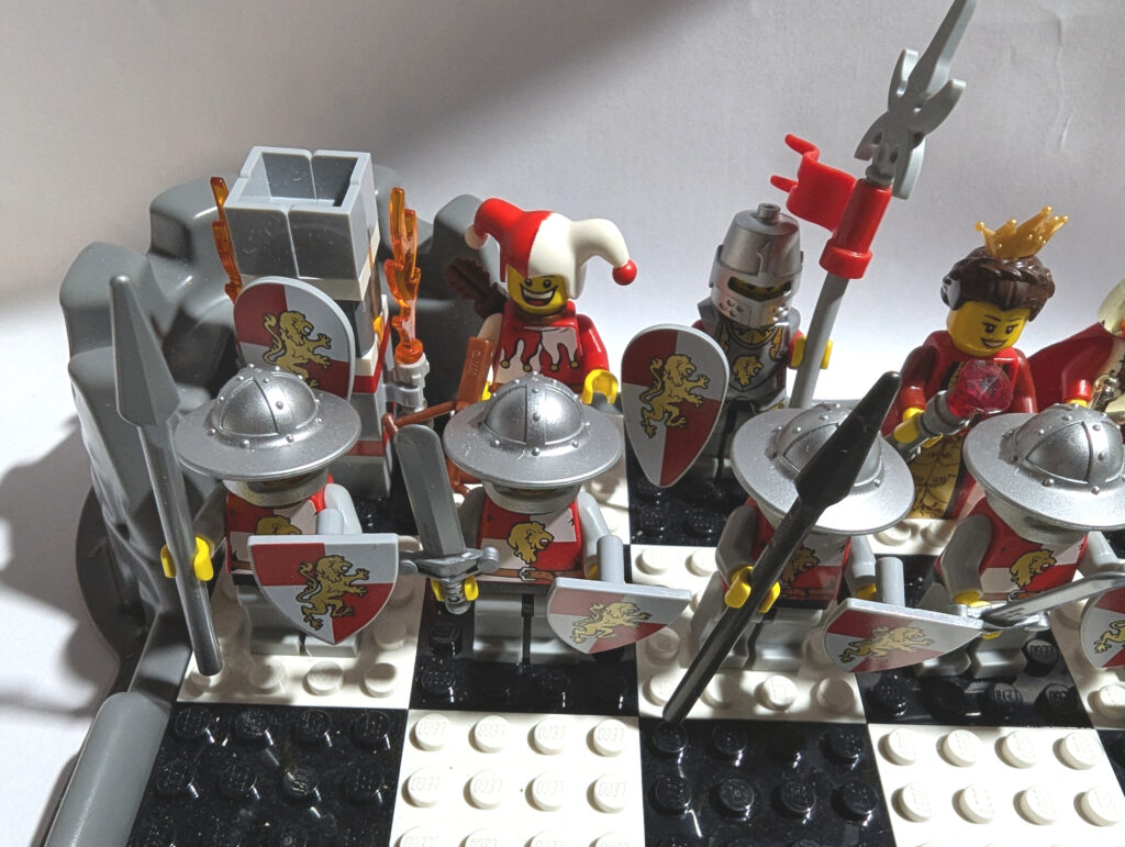Lego Kingdoms Chess Set (853373) Almost Complete | Adhesive Networks