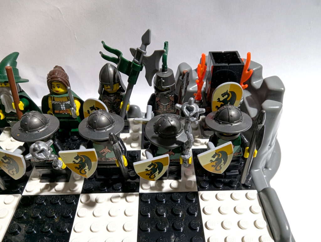Lego Kingdoms Chess Set (853373) Almost Complete | Adhesive Networks