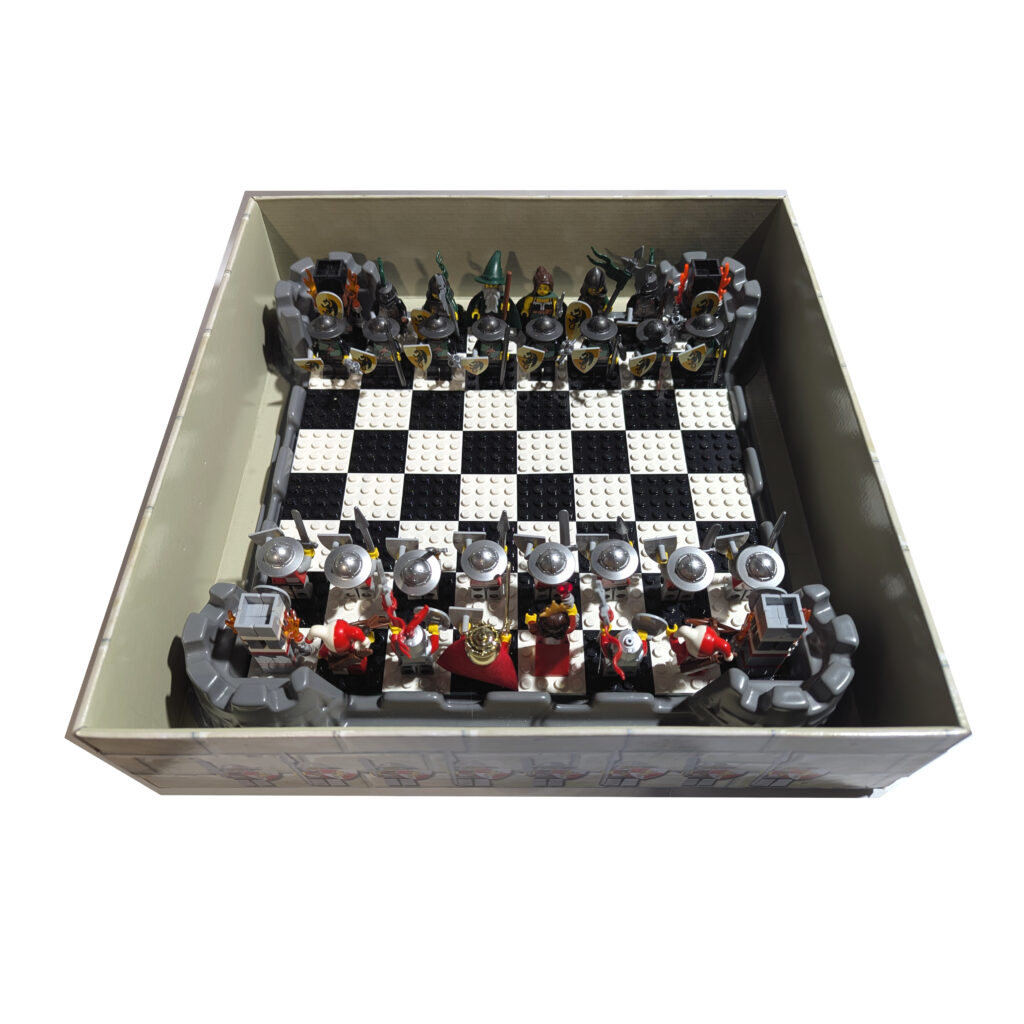 Lego Kingdoms Chess Set (853373) Almost Complete | Adhesive Networks