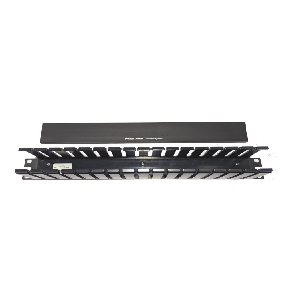 Panduit WMPFS Pan-Net 1RU Wire Cable Management Panel | Adhesive Networks