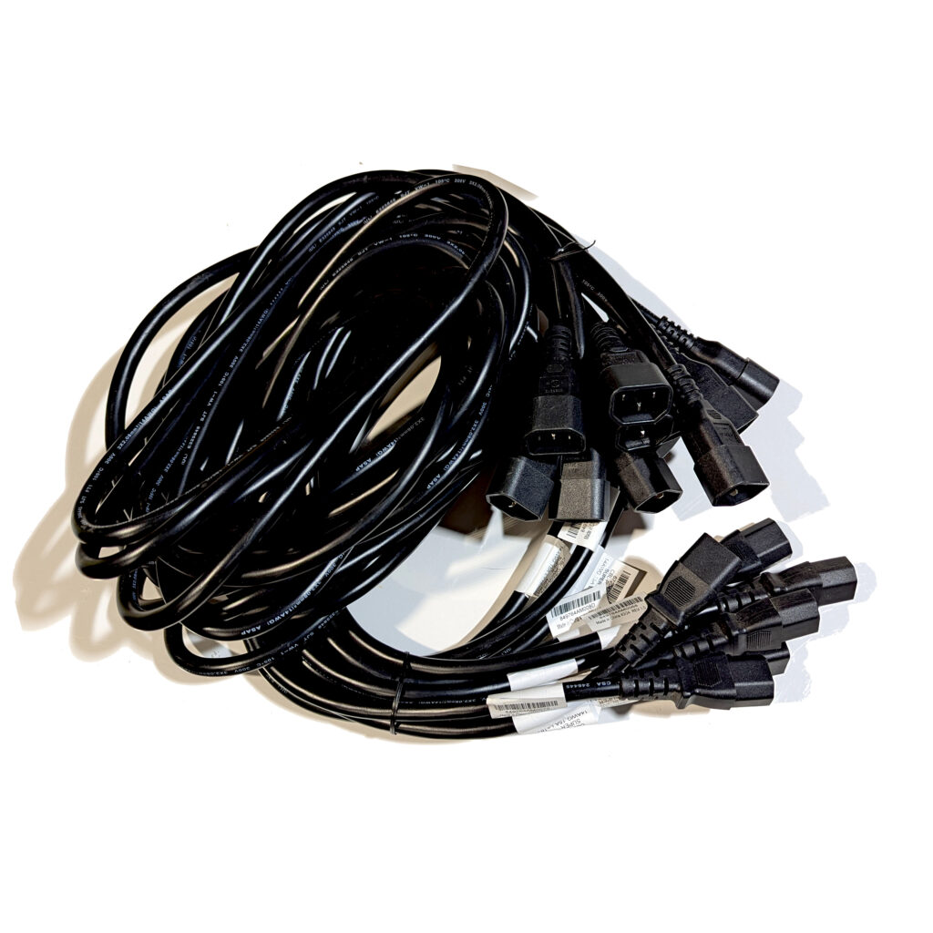 Supermicro 6 Ft (Quantity 10) IEC320-C13 to C14 AC Power Cords 15A 250V ...