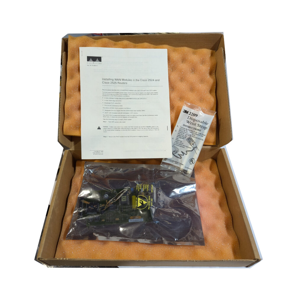 Cisco 2524 / 25 Router ISDN / BRI U (NTI) Module SM25-BRI-U= [NOB ...