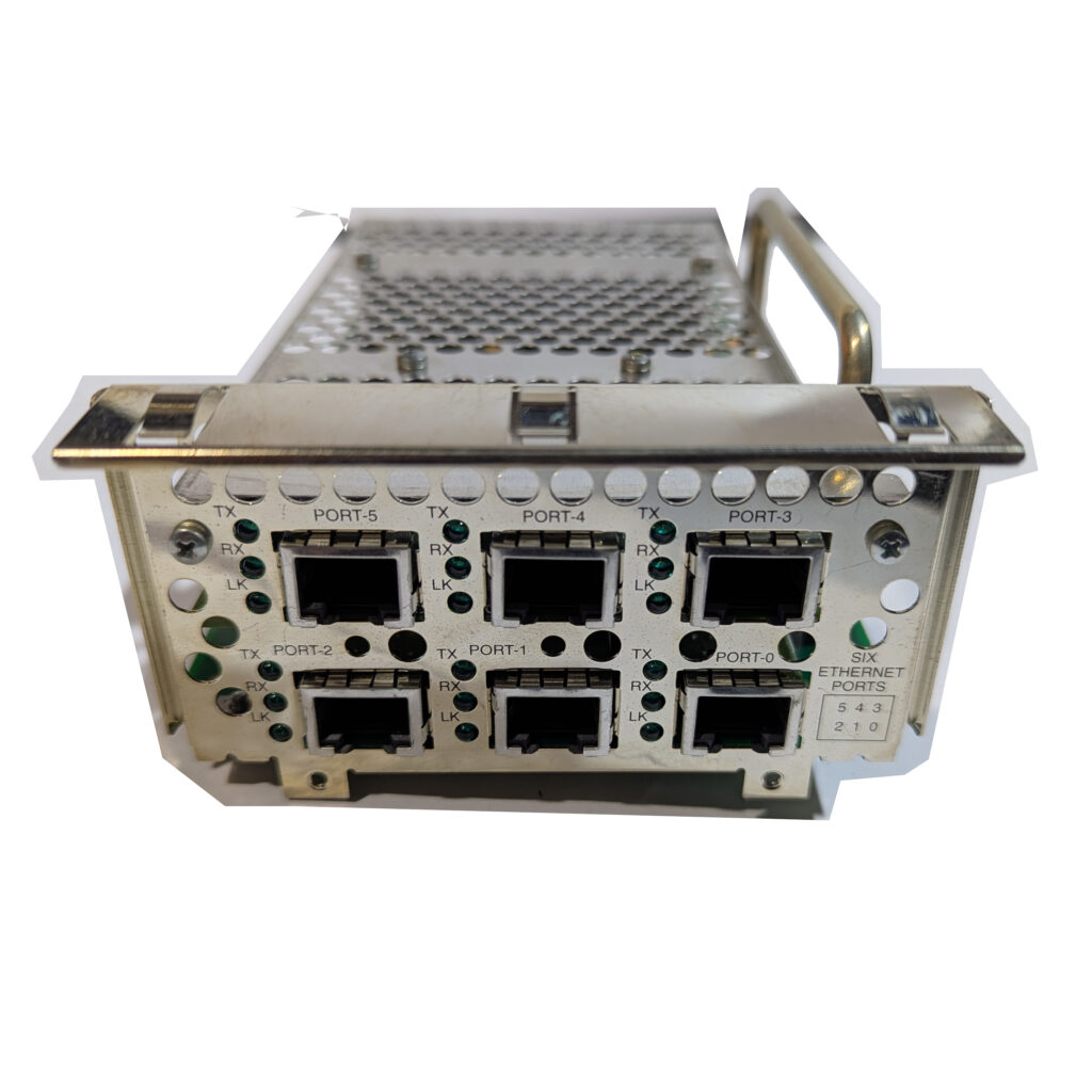 Cisco 4000 Series 6-ports Ethernet Processor Module NP-6E= | Adhesive ...