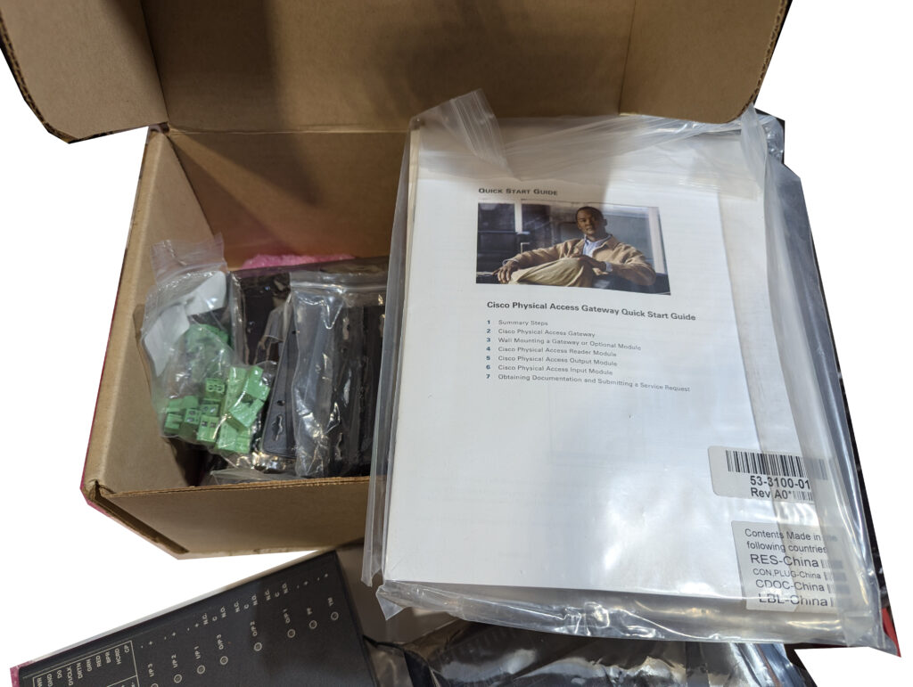Cisco CIAC-GW-K9 Physical Access Gateway 1 x 10/100Base-TX PoE (3-Pack ...