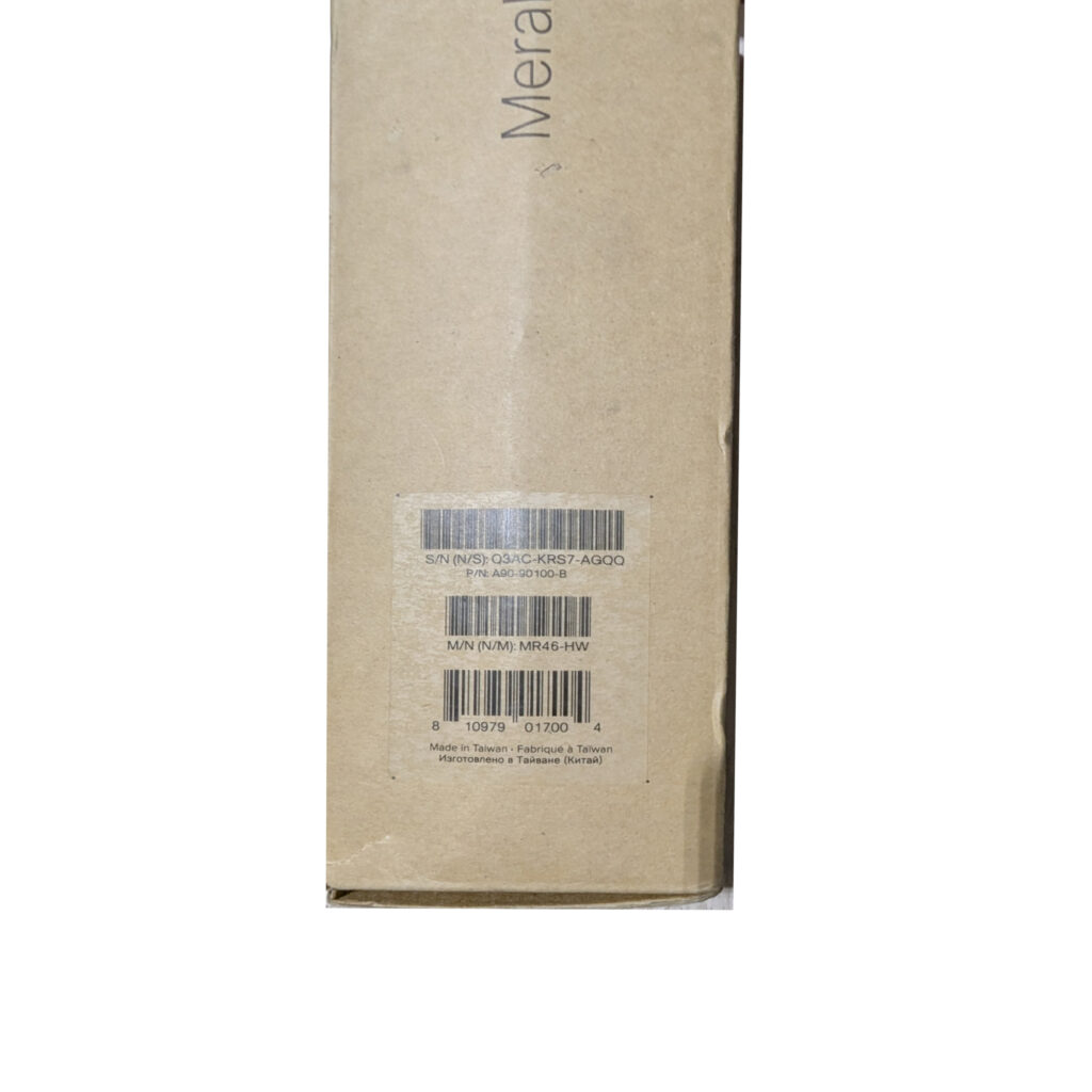 Cisco Meraki MR46-HW Wi-Fi 6 (802.11ax) Indoor Cloud Access Point (NOB ...