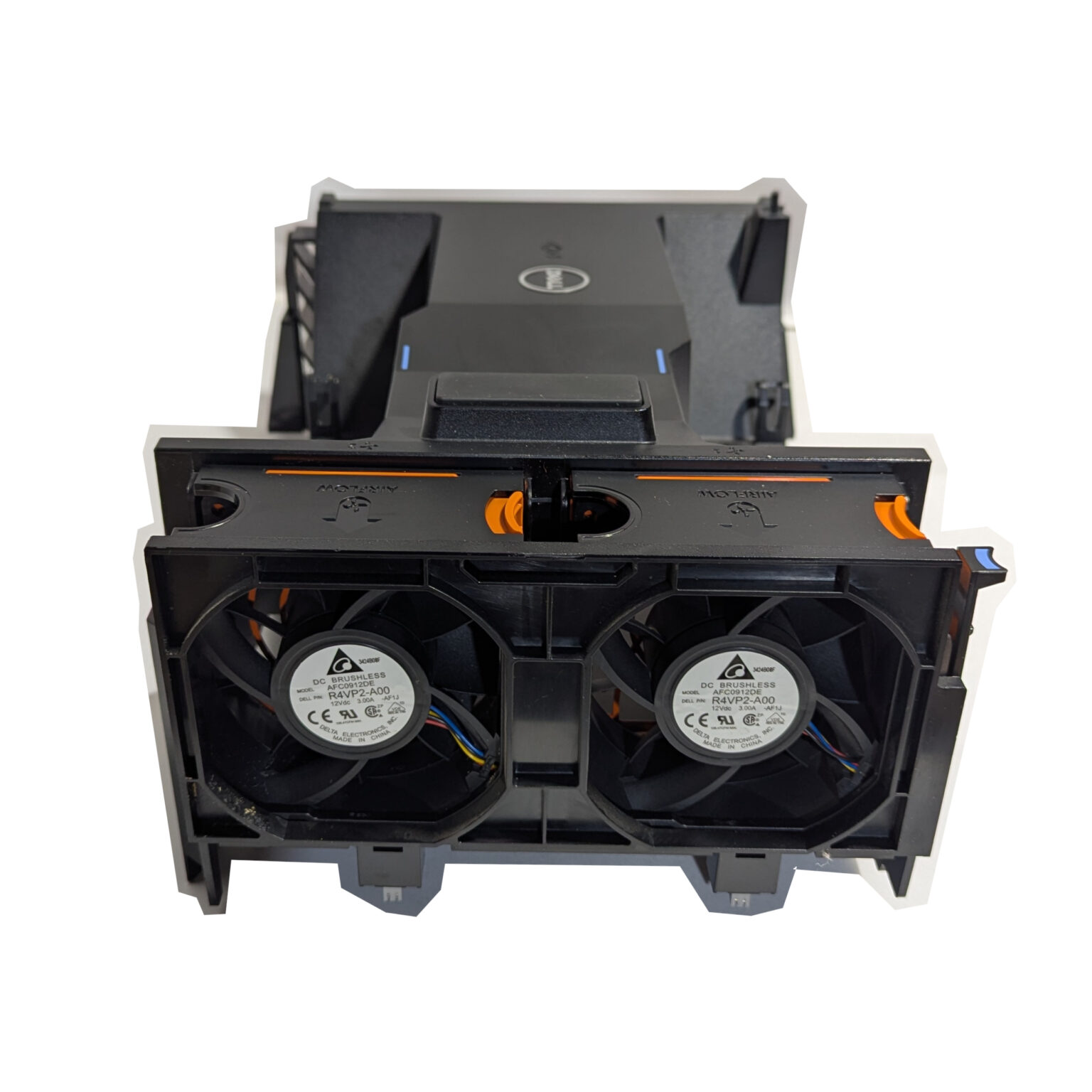 Dell PowerEdge T620 Cooling Shroud MV00G with Dual Cooling Fans ...