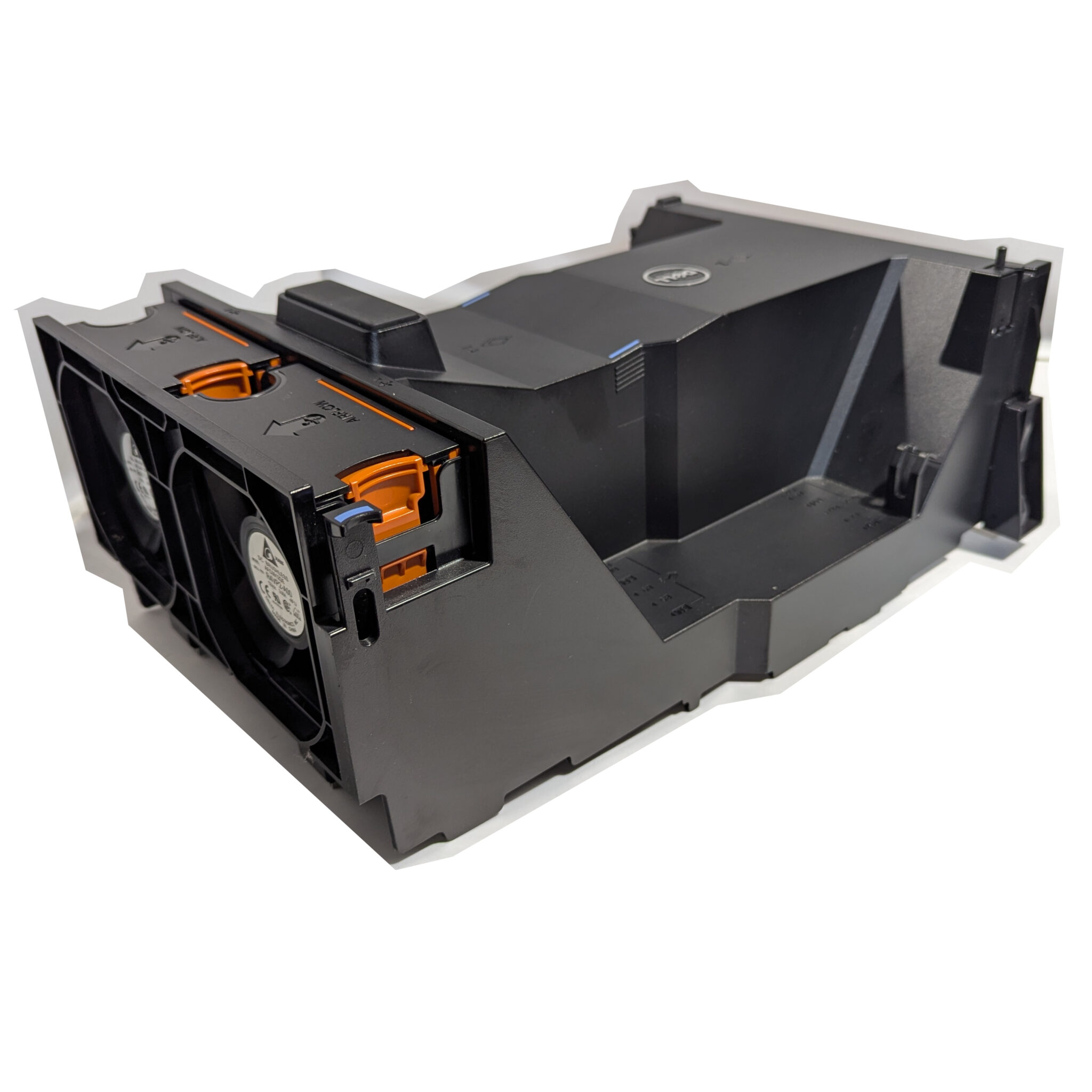 Dell PowerEdge T620 Cooling Shroud MV00G with Dual Cooling Fans ...