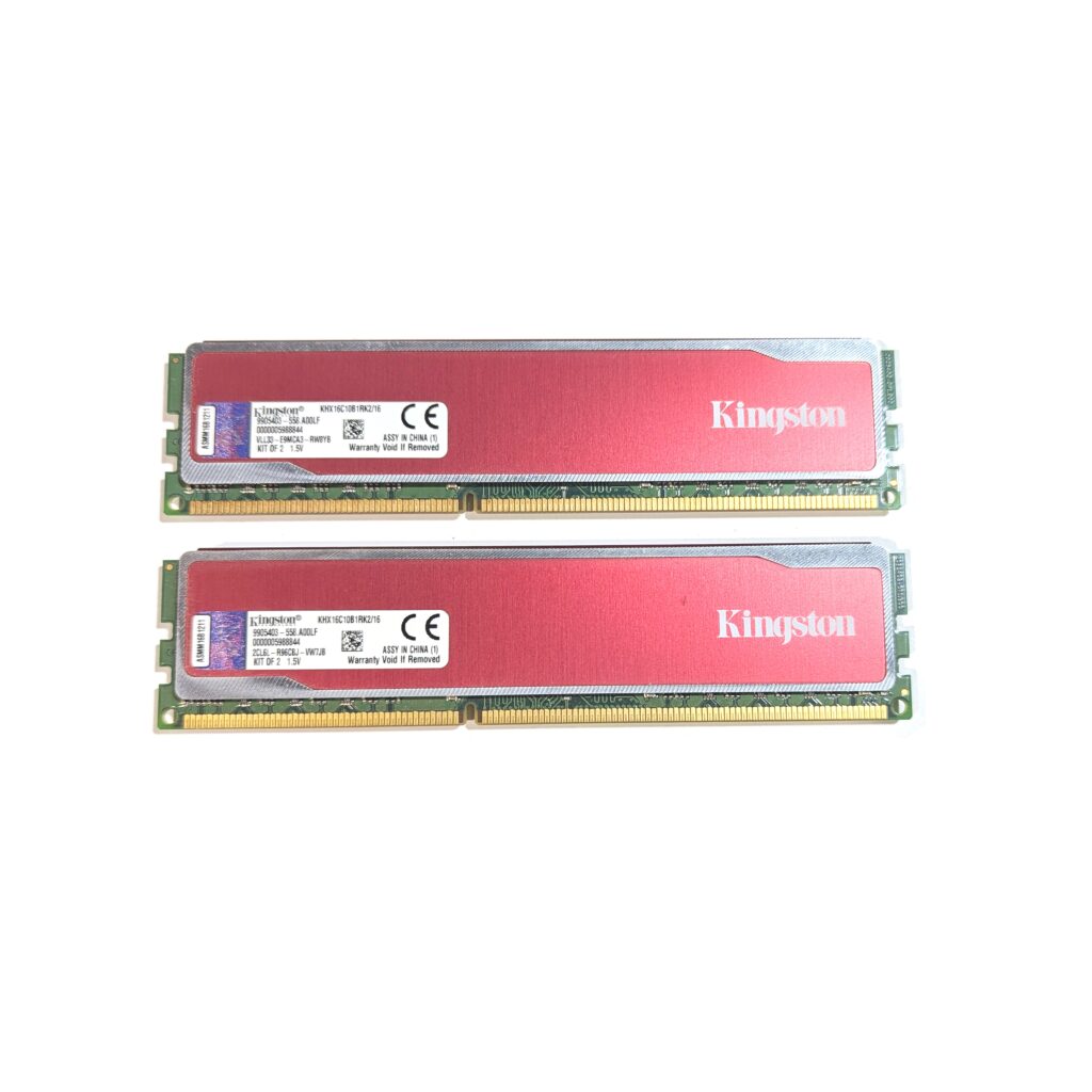 Kingston HyperX Red 16GB (2x8GB) PC3-12800 1600MHz DDR3 240-Pin RAM ...