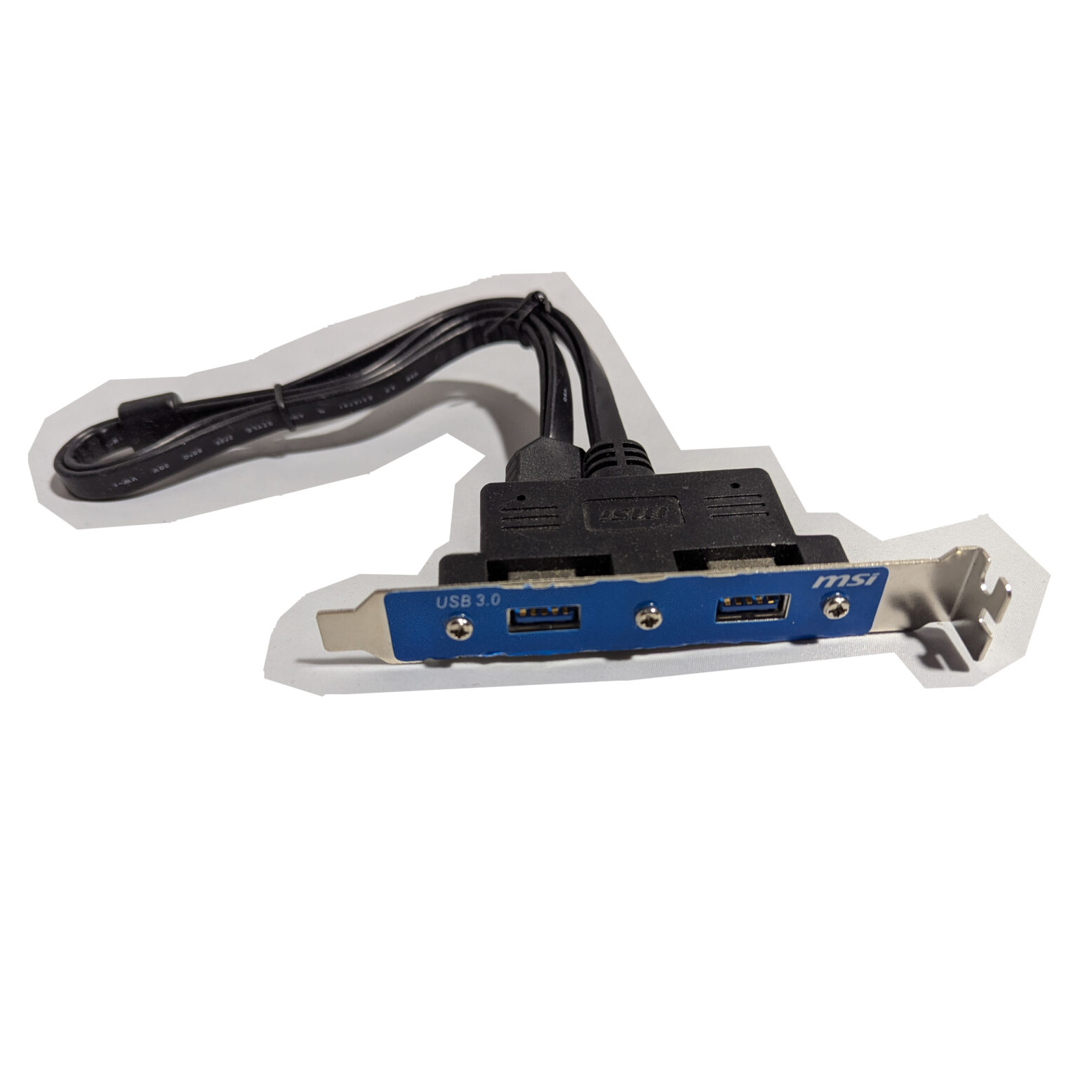 MSI USB 3.0 Rear Panel Full Expansion Bracket | Adhesive Networks