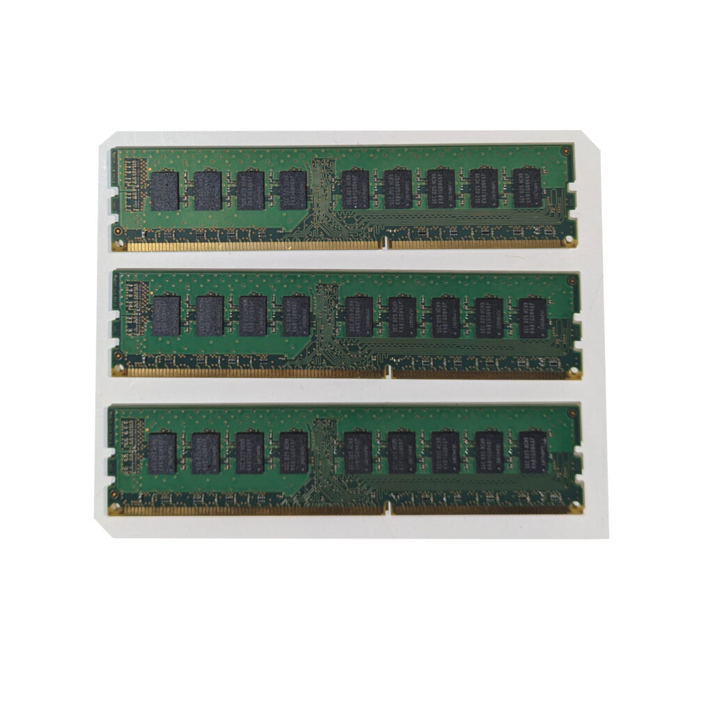 Samsung 6GB (3x2GB) PC3-10600E 1333MHz DDR3 240-Pin RAM Server Memory ...