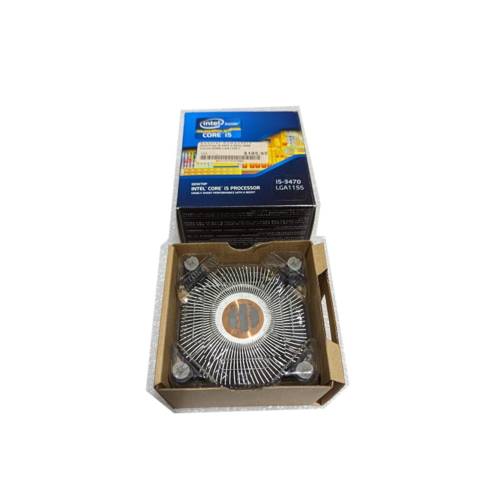 Intel Fan & Heatsink E97378-001 12V 0.60A for I5-3470 LGA1155 CPU NOB ...