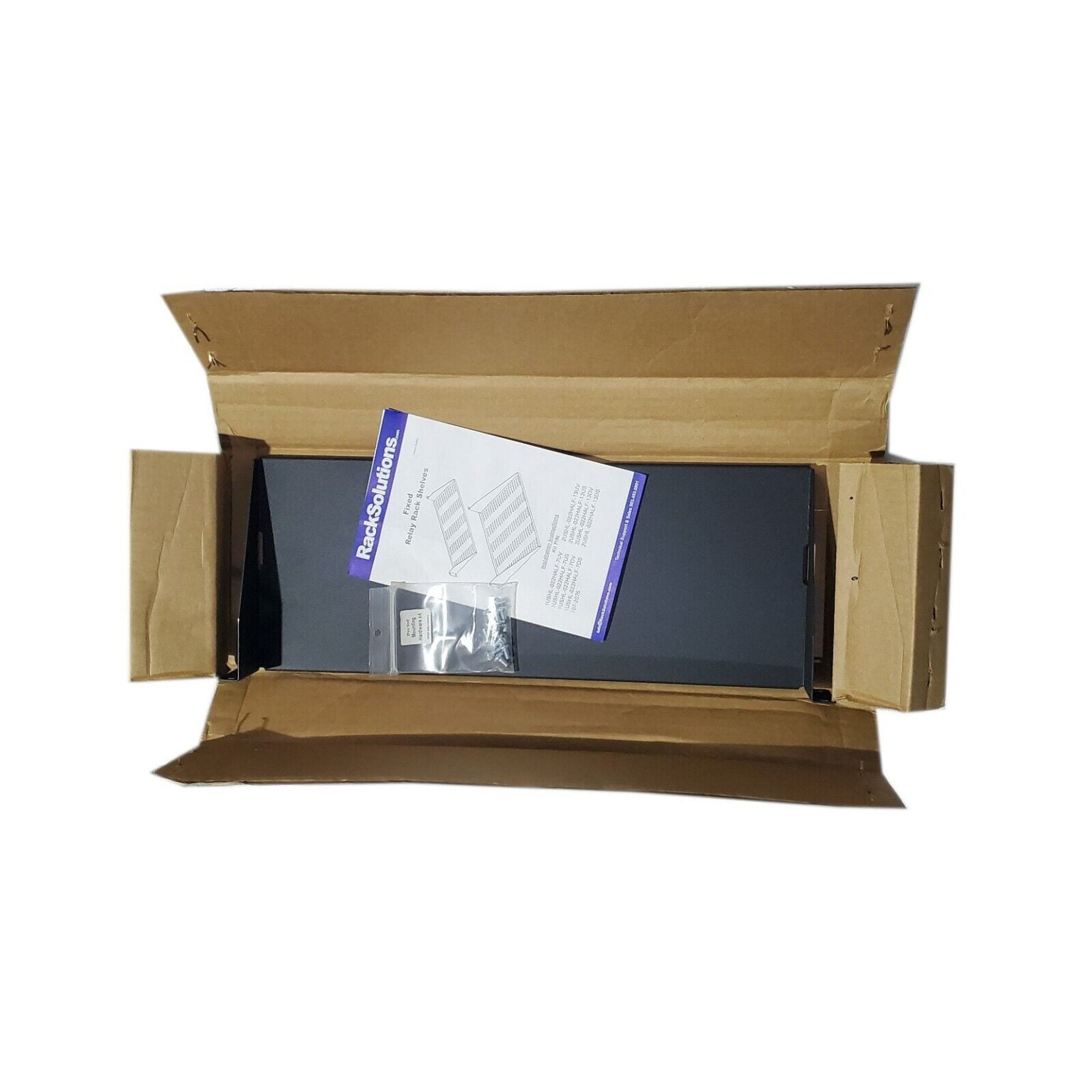 Rack Solutions 7″ Fixed Relay Rack Shelf 1U Cantilever 2-Post 1USHL ...