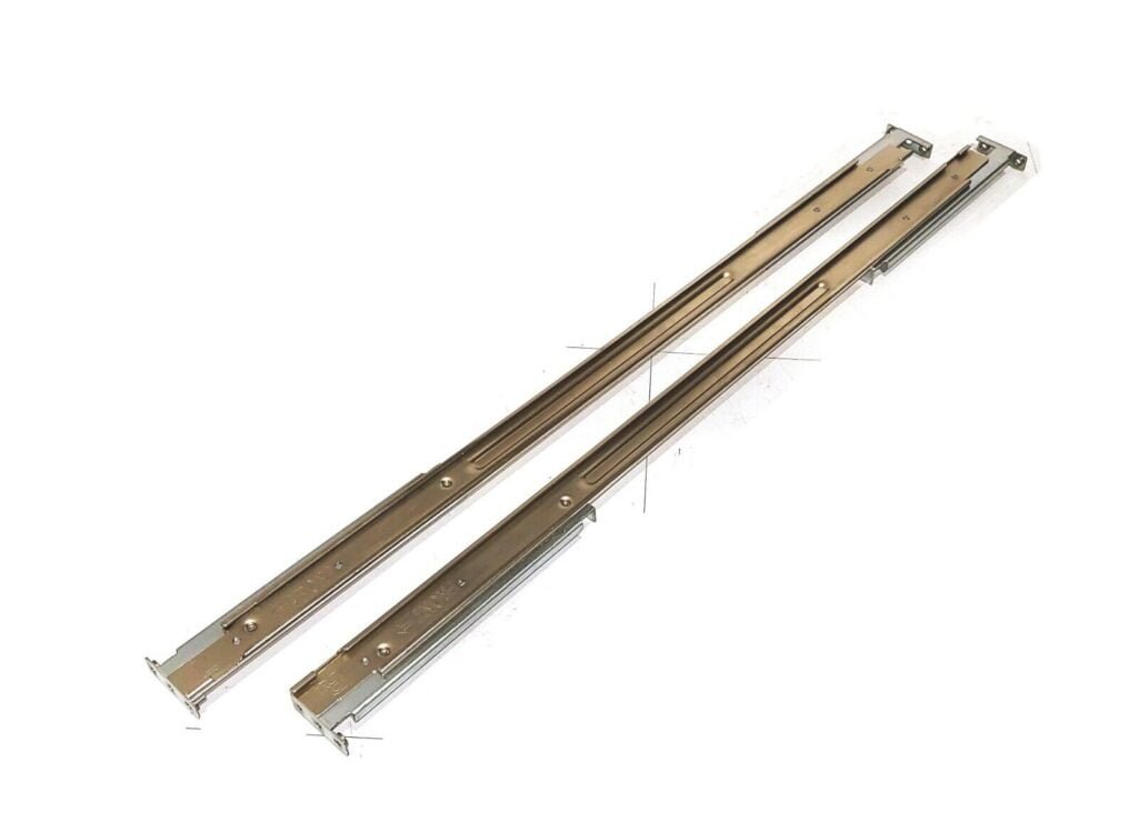 Dell PowerEdge 1850 Versa Rail 1U Rack Mount Rails J7114 J7115 ...