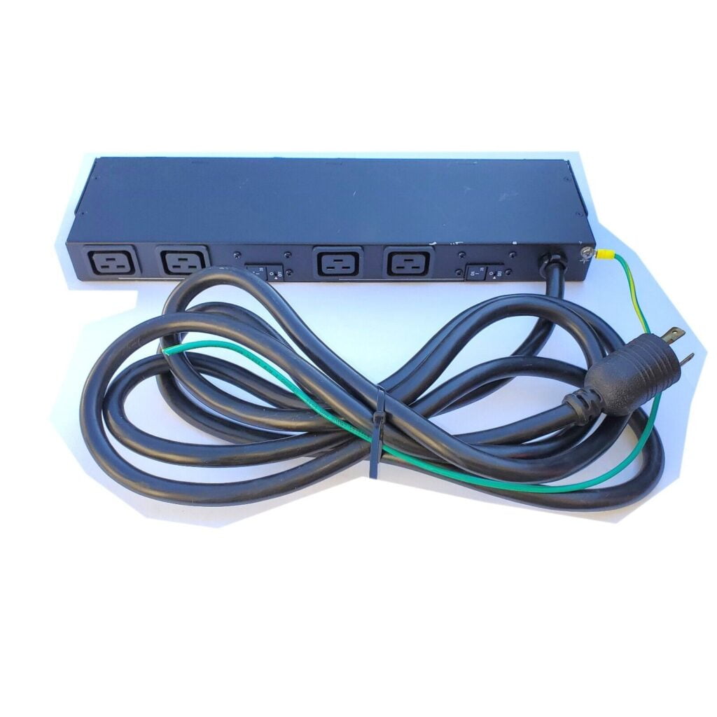 Dell PDU J542N Vertical Mount Basic Rack PDU 240V 4-C19-Outlet L6-30P ...