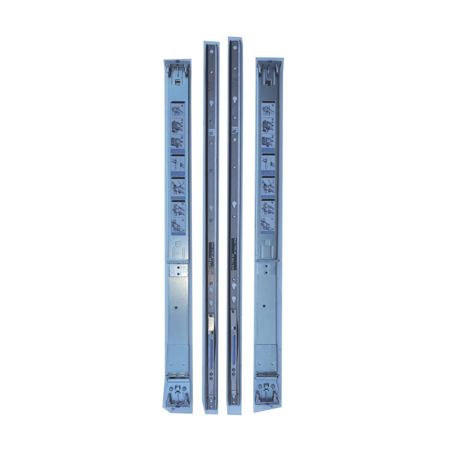 Dell PowerEdge R320 R420 R620 2 / 4 Post 1U Static Rack Mount ...